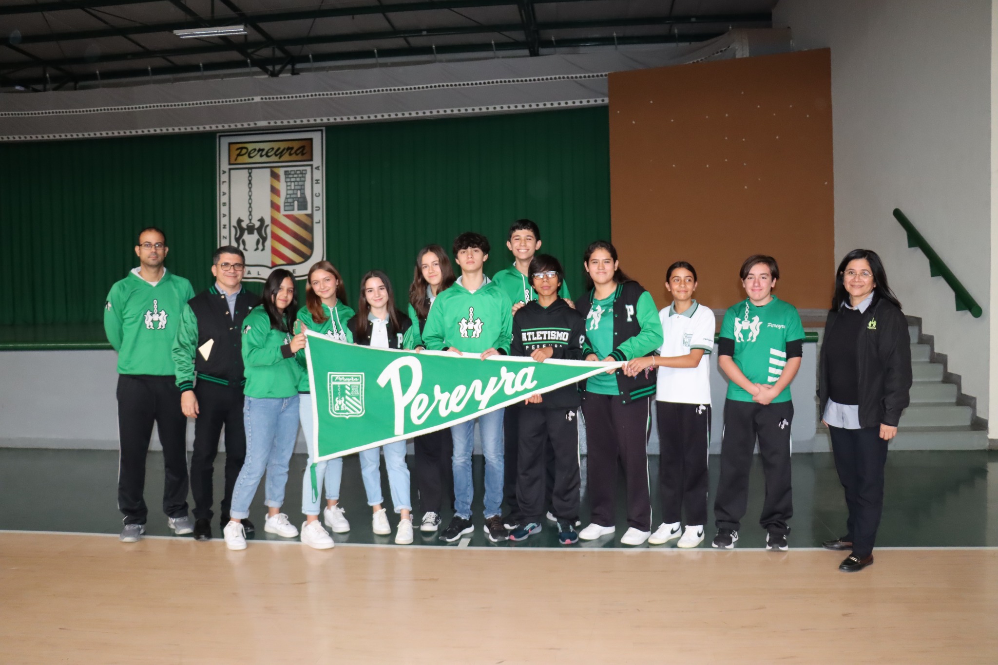 HONORES Y ABANDERAMIENTO DELEGACION SECUNDARIA - ESCUELA CARLOS PEREYRA